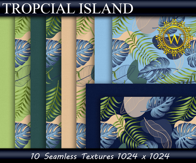 Second Life Marketplace Tropical Island